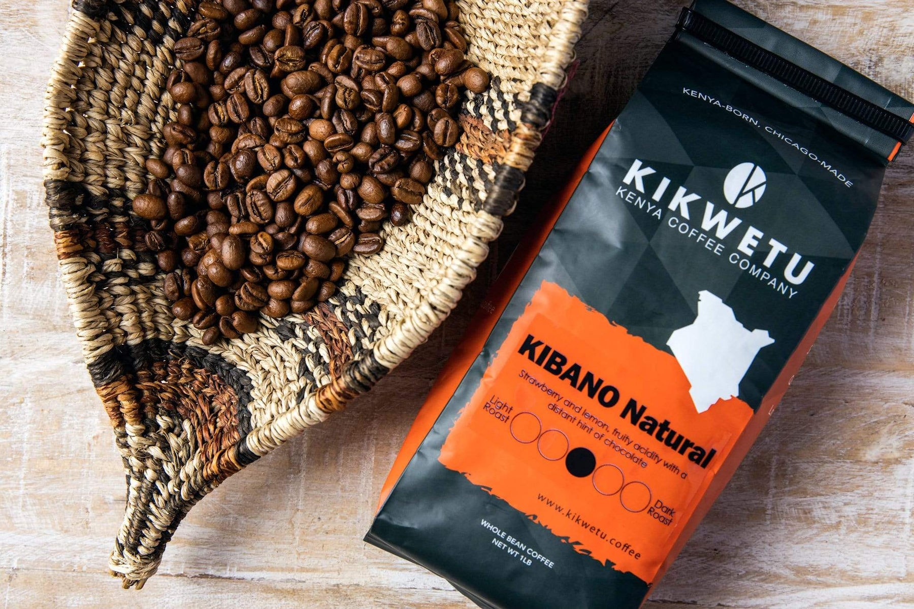 1 lb Naturally Processed, Single Origin Quality Kenyan Coffee Beans ...